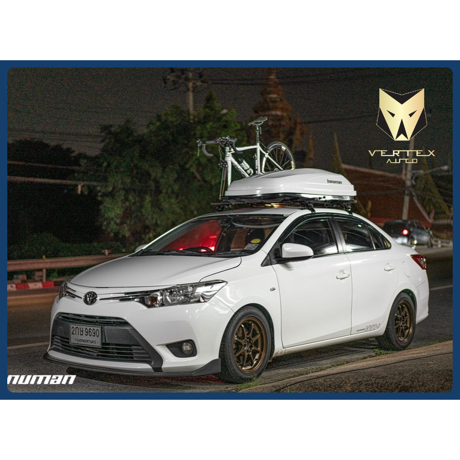 กล่องหลังคา Hanuman ขนาด 420L (Hanuman Roof Box) เฉพาะชุดกล่องหลังคา ...