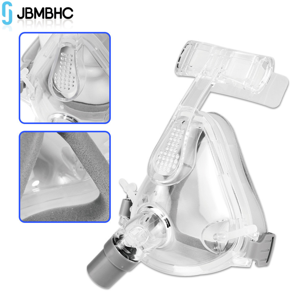 Jbmbhc CPAP Full Face Mask Comfort ครอบคลุมอัตโนมัติ CPAP อุปกรณ์เสริม ...