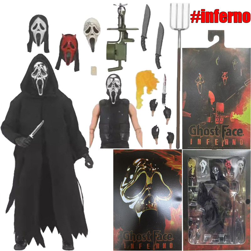 Ghost Face Inferno เวอร์ชั่น NECA Scream Action Figure ของเล่นของที่ระลึก | Shopee Thailand