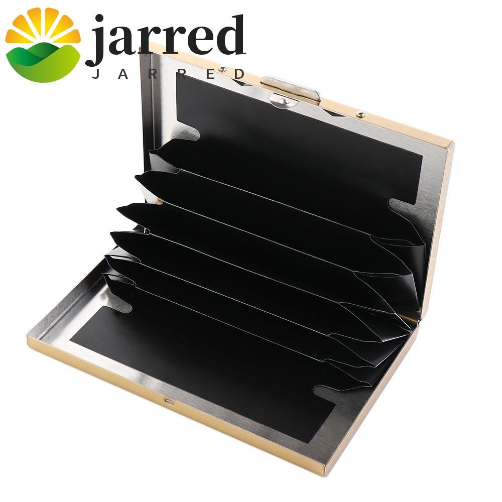 Jarred ที่ใส่นามบัตร Water-proof Antimagnetic กล่องบัตรเครดิตอุปกรณ์ ...