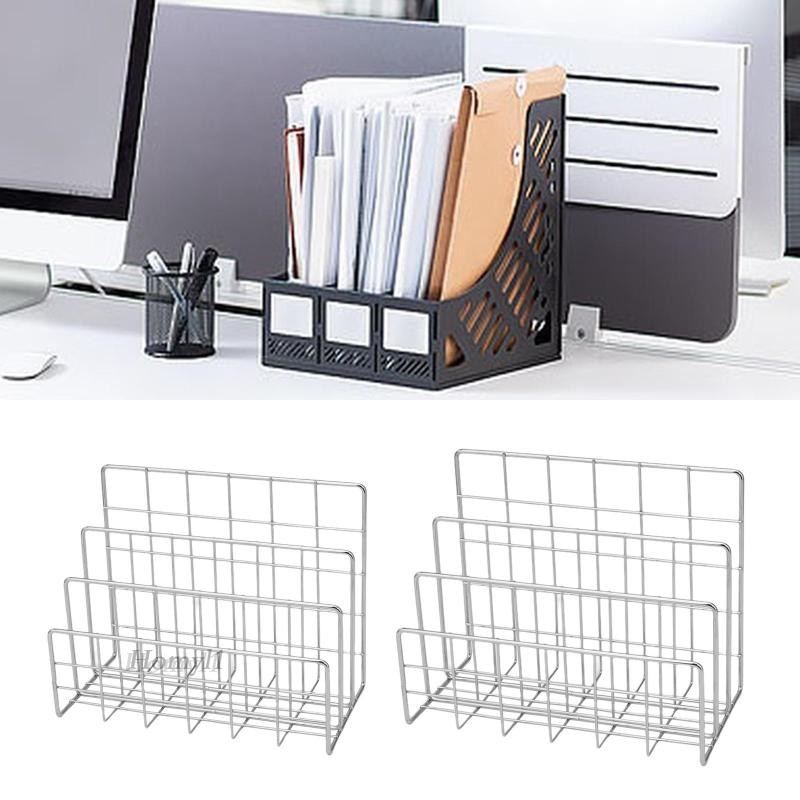 [Homyl1] Small Mail Sorter Desktop Organizer โมเดิร์นเหล็ก Hollow Book ...