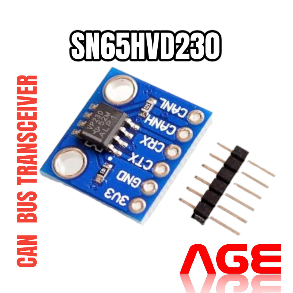 โมดูลสื่อสารแบบ CAN BUS SN65HVD230 module communication module can bus transceiver development ...