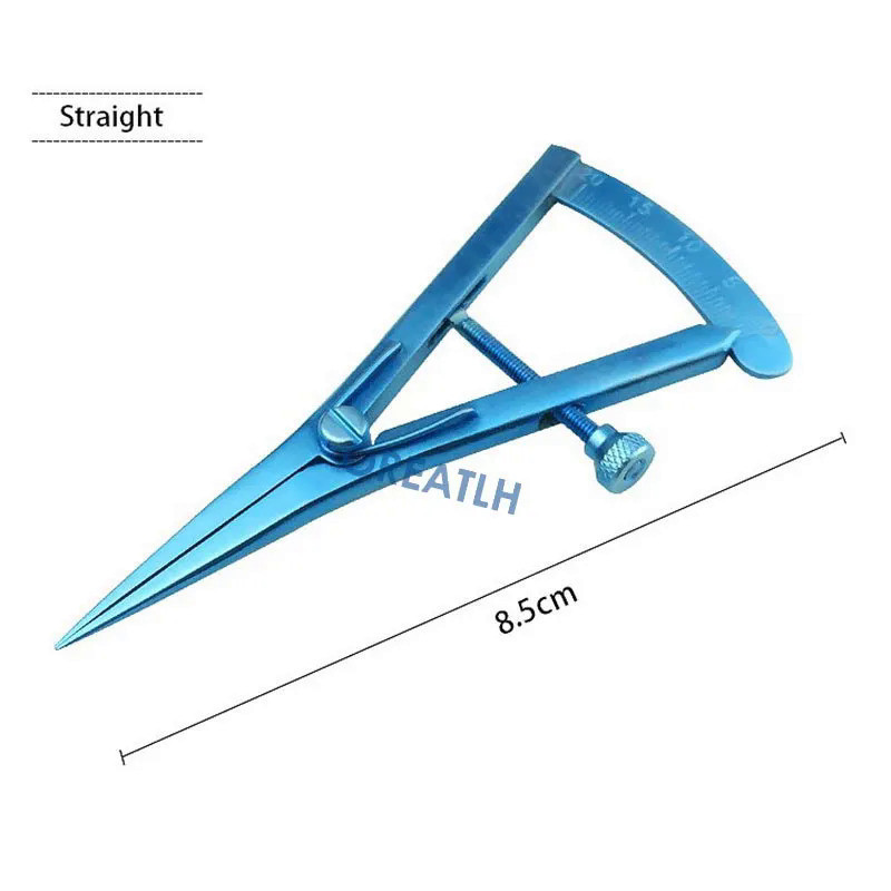 Ophthalmic Castroviejo Caliper Eyelid Calipers Titanium/stainles Steel ...