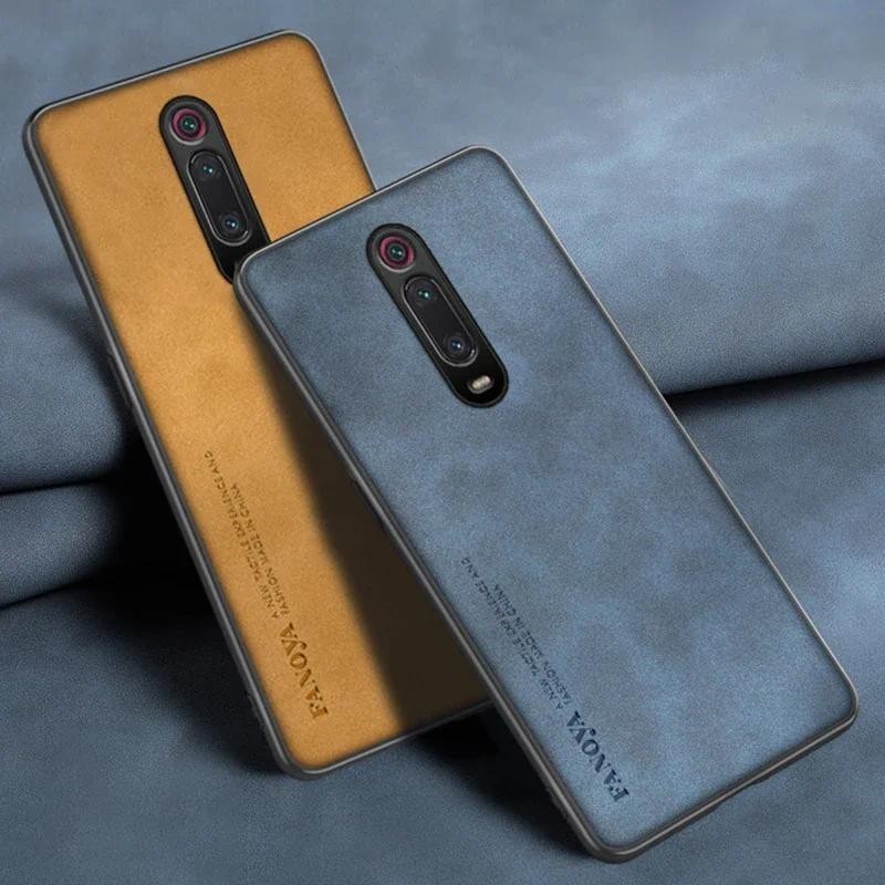 เคสโทรศัพท์มือถือหนัง PU ซิลิโคน ผิวด้าน หรูหรา สําหรับ Xiaomi Mi 9T Pro 9TPro Redmi K20 Pro ...