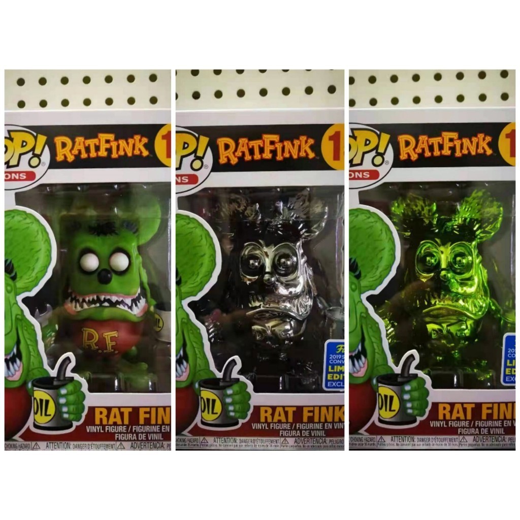 15ratfink funko pop Rat Fink Fink Rat Doll Fink Legendary Model Figure ...