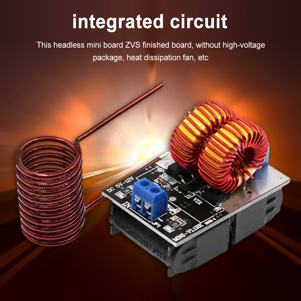 120w Mini Induction Heater DC 5-12.0V แรงดันไฟฟ ้ าอินพุต Induction ...