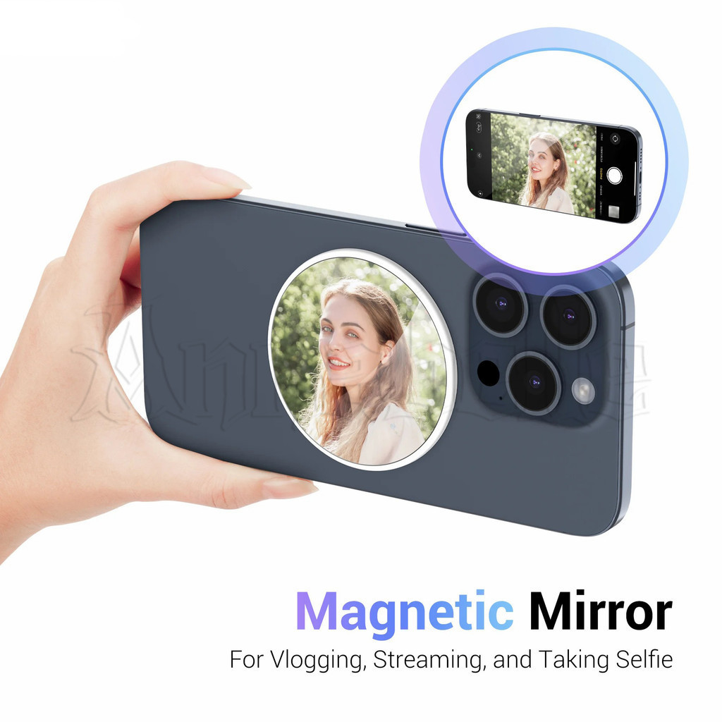 Phone Magnetic Selfie Mirror - กล้องด้านหลังโทรศัพท์ Slim กระจกนูน ...