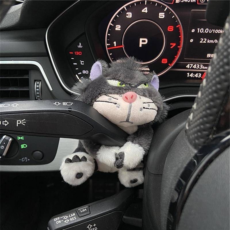 Car Bumper Doll Doll Decoration Bow Lucifer Cat Car Turn Light Wiper ...