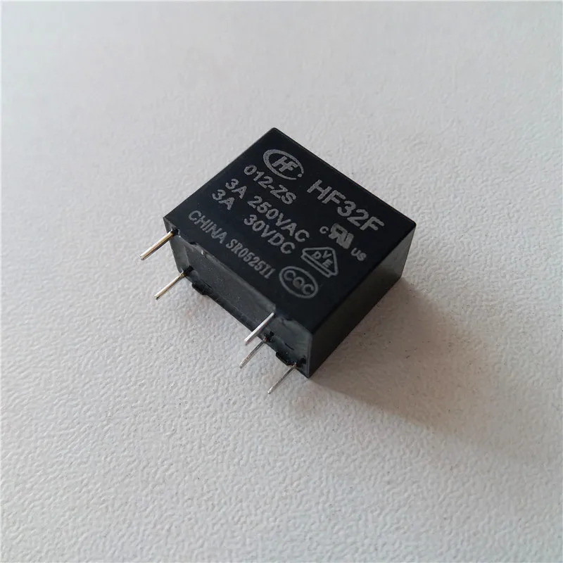 1pcs HF รีเลย์ HF32F-005-ZS3 HF32F-012-ZS3 HF32F-024-ZS3 250V 3A รีเลย์ 5 พิน ZS3 5V/12V/24VDC ...