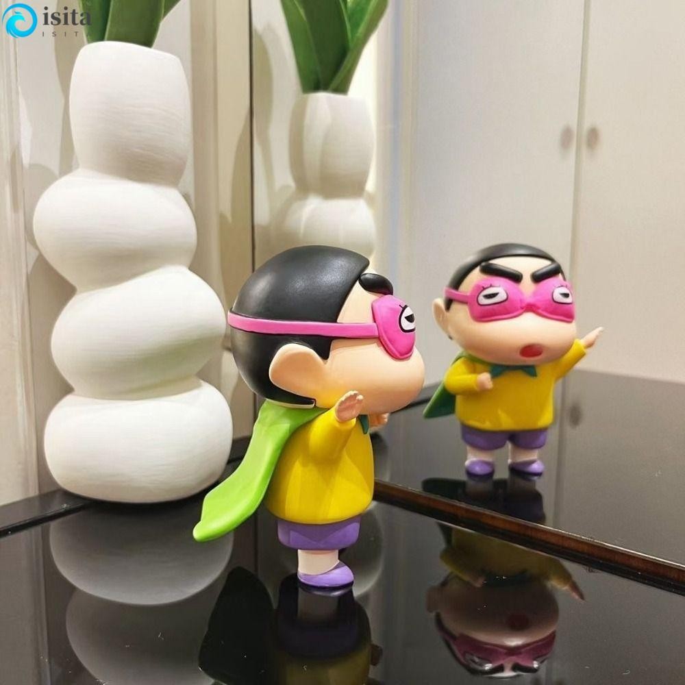 Isita Shin-Chan Action Figure,เดสก์ท็อปตกแต่งคอสเพลย์เครื่องประดับ ...