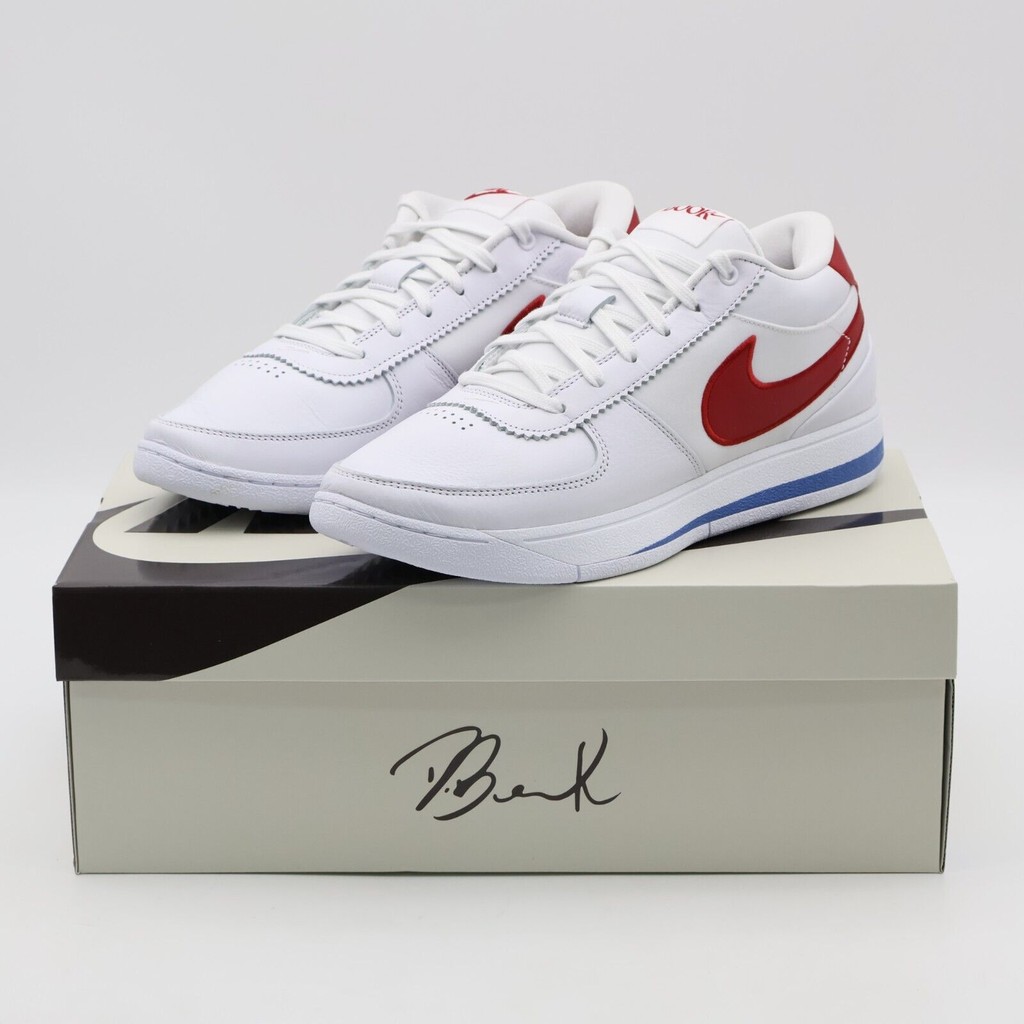 FJ4250-105 Nike Book 1 Cortez Forrest Gump White และ Varsity Red ...