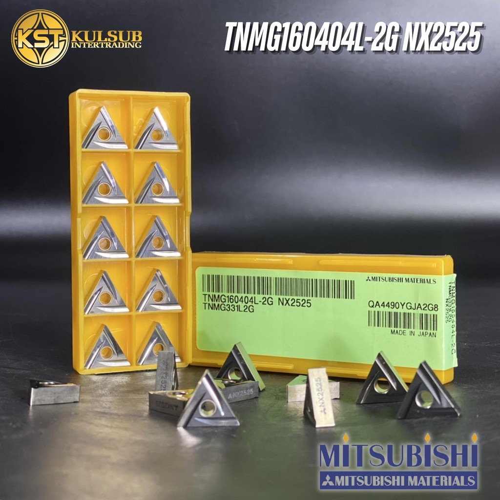 Mitsubishi เม็ดมีด INSERT TNMG160404R-2G TNMG160404L-2G TNMG160408R-2G ...