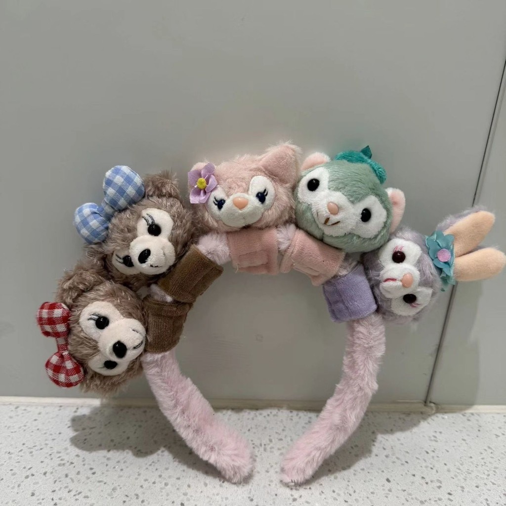 [วัสดุคุณภาพสูง] ที่คาดผมดิสนีย์ Lingna Belle ที่คาดผมกิ๊บการ์ตูนน่ารัก ...