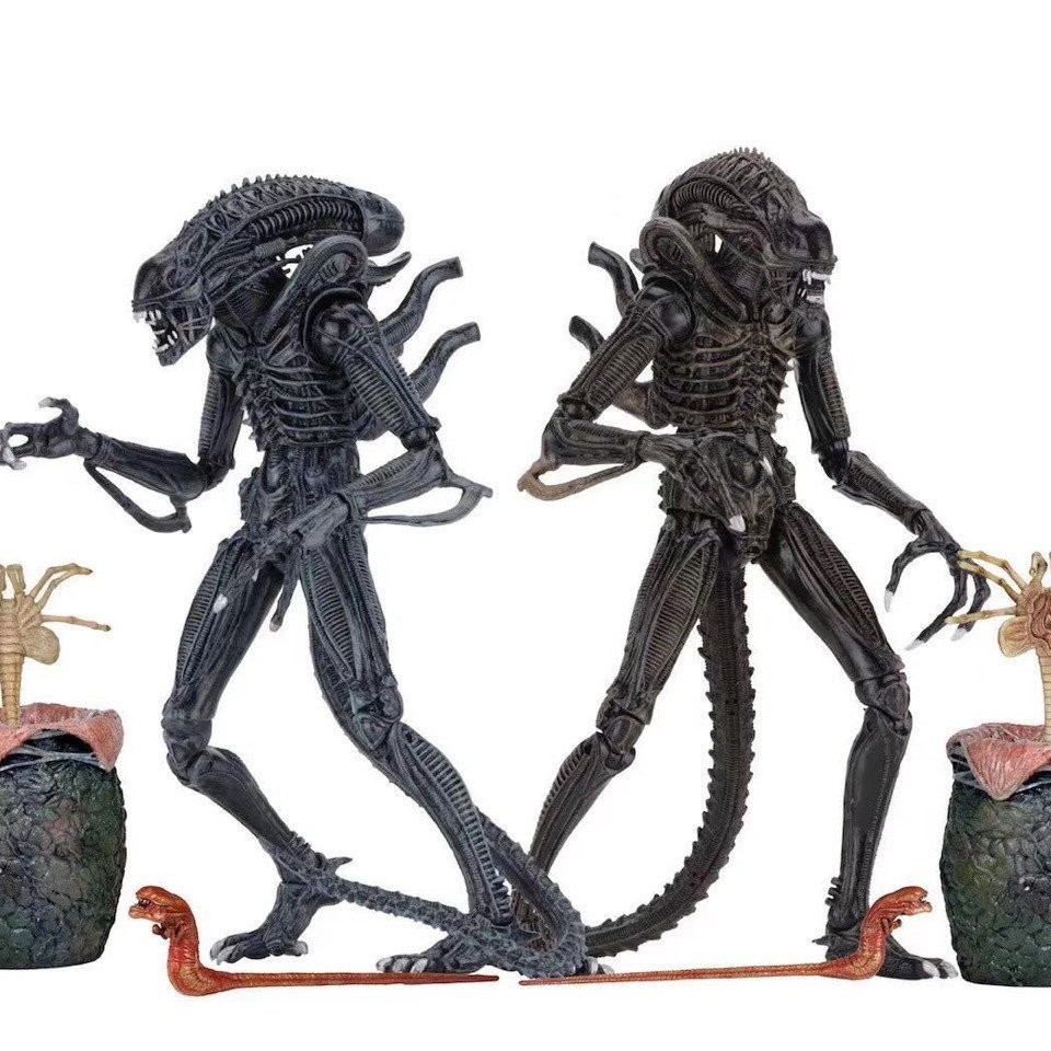 ฟิกเกอร์โมเดล NECA Alien Covenant Xenomorph Dog AVP Facehugger ...