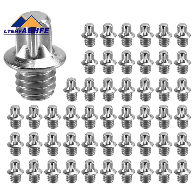 50 ชิ้นถนนพับจักรยานเหยียบ Anti-Slip เล็บเปลี่ยนสกรู Pins Bolts จักรยาน ...