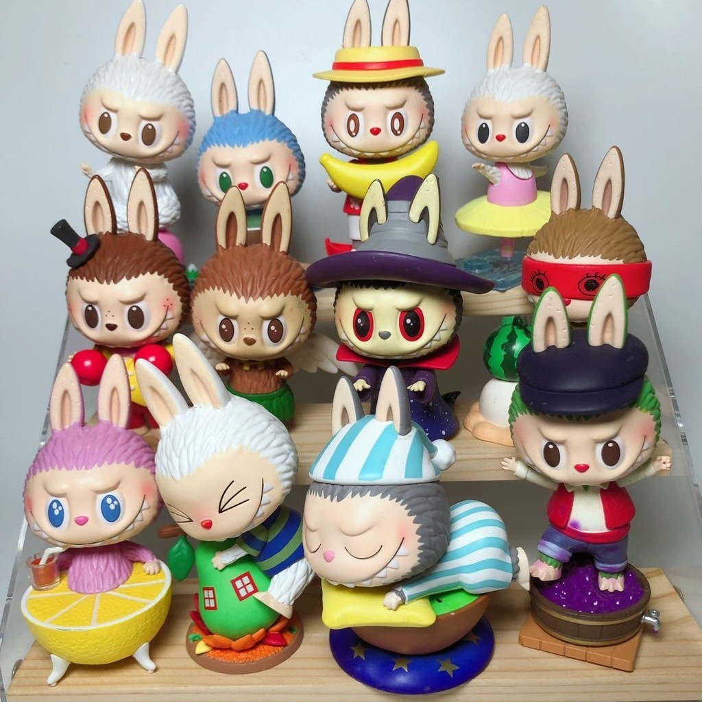 พร้อมส่ง โมเดลฟิกเกอร์ Labubu Labubu Fruit Series Mystery Box diy ของ ...