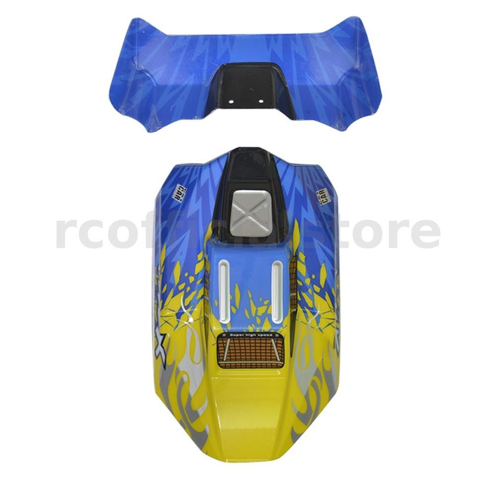 Xlf F16 F17 F18 1/14 RC รถอะไหล ่ Body Shell + Tail Wing Vehicles รุ ่ ...