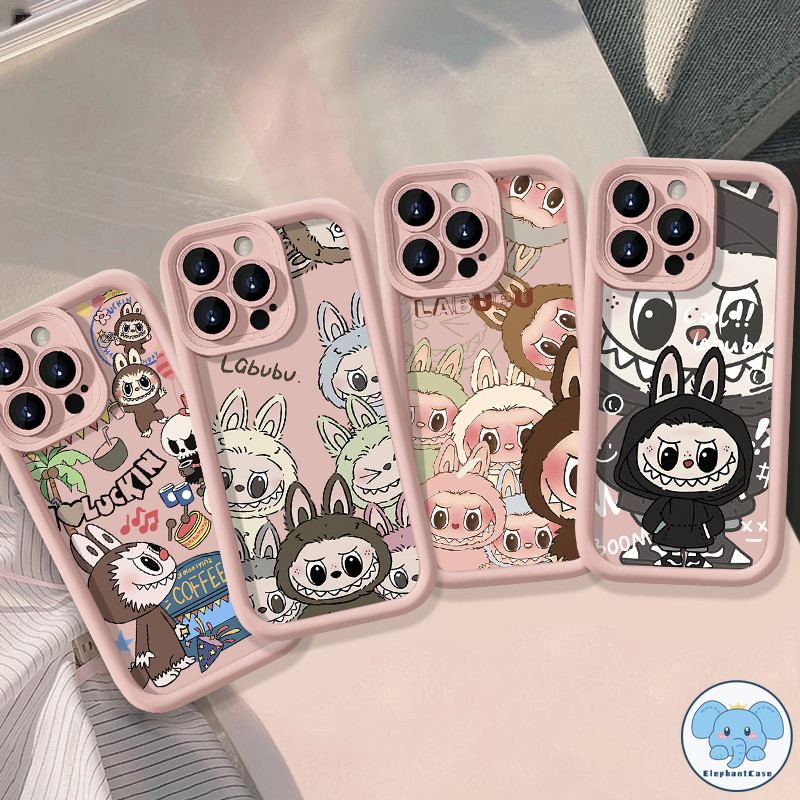 ตลก Graffiti Pop Mart Labubu สำหรับ Redmi 10A 13C 9A 12C 10 9C NFC 9 12 10C 9T A1 Note 11 10 13 ...