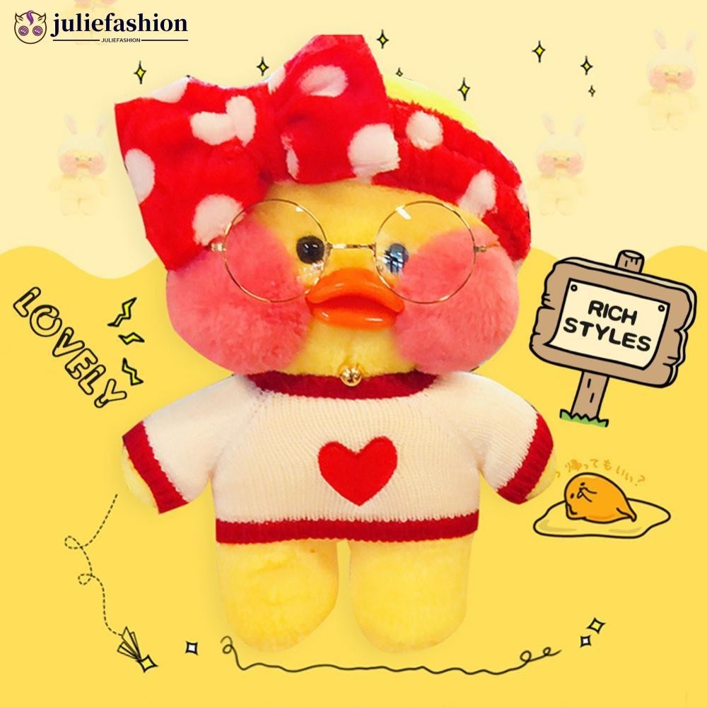 [Local Delivery]🚚JULIEFASHION 30 ซม.สีเหลืองน่ารัก LaLafan Cafe เป็ด ...