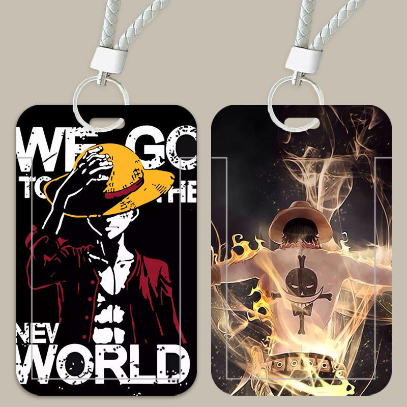 Cool Anime ONE PIECE Luffy Credit Card Holder พร ้ อมสายรัดข ้ อมือ ...