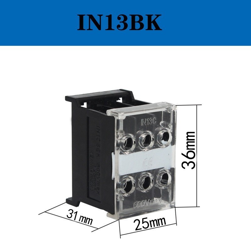 Terminal เทอร์มินอล เกาะราง DINRAIL 1ช่อง 2ช่อง 3ช่อง TBR TR BN 10A 20A ...