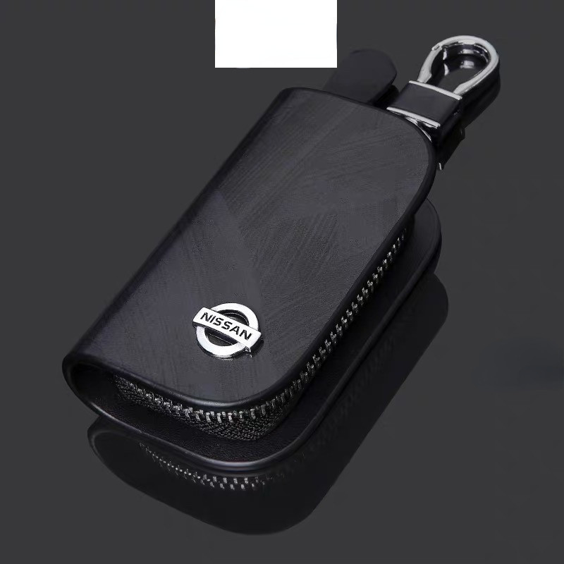 Nissan Wood Grain Key Cases, Holder,, Leather Remote Control Case ...