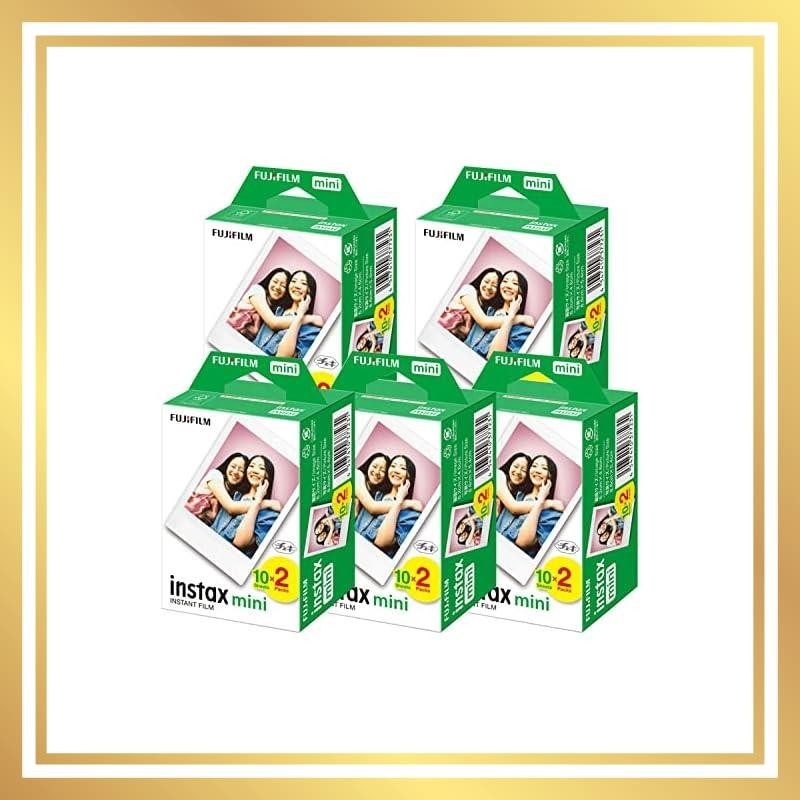 Fujifilm Instax Mini Color Film 2-Pack JP2 (20 sheets) x 5 sets [100 ...