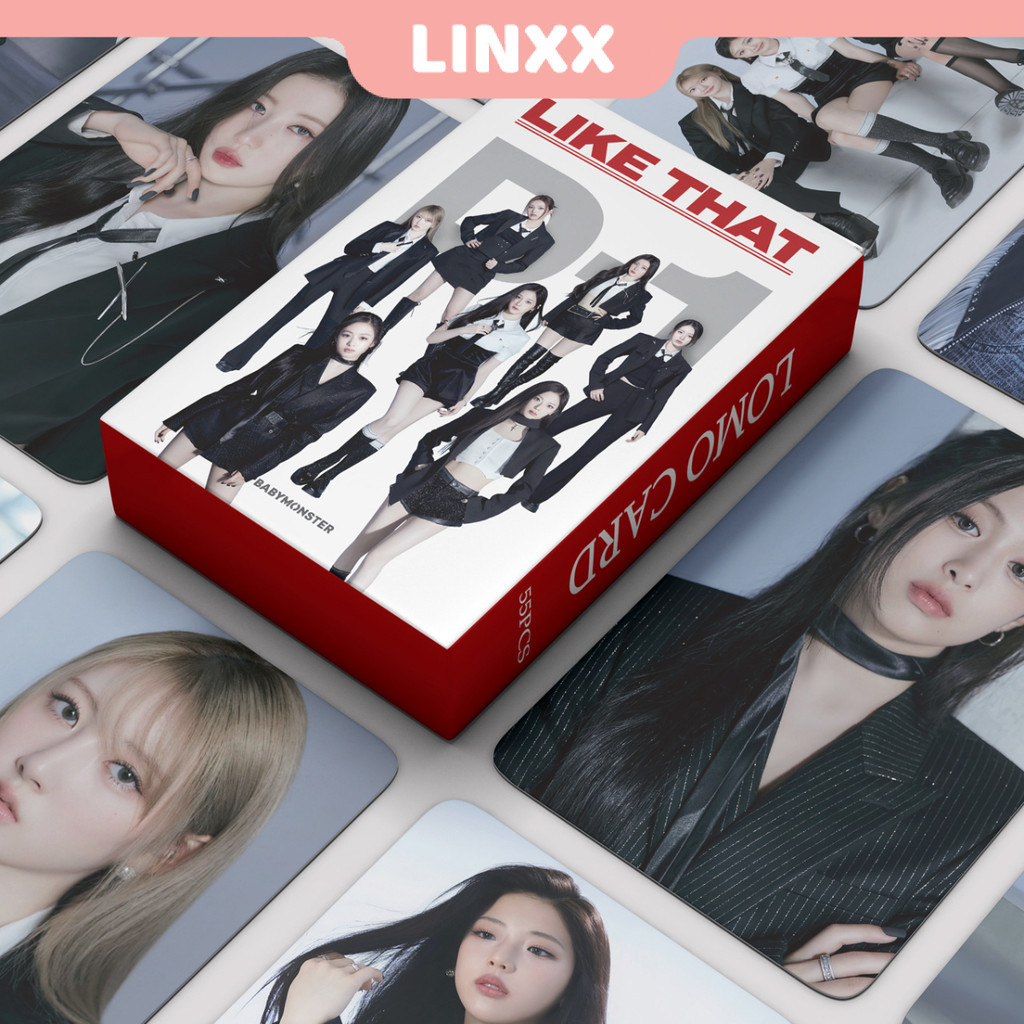 Linxx 55 ชิ้น Baby Monster เหมือนอัลบั้ม Lomo Card Kpop Photocards ...