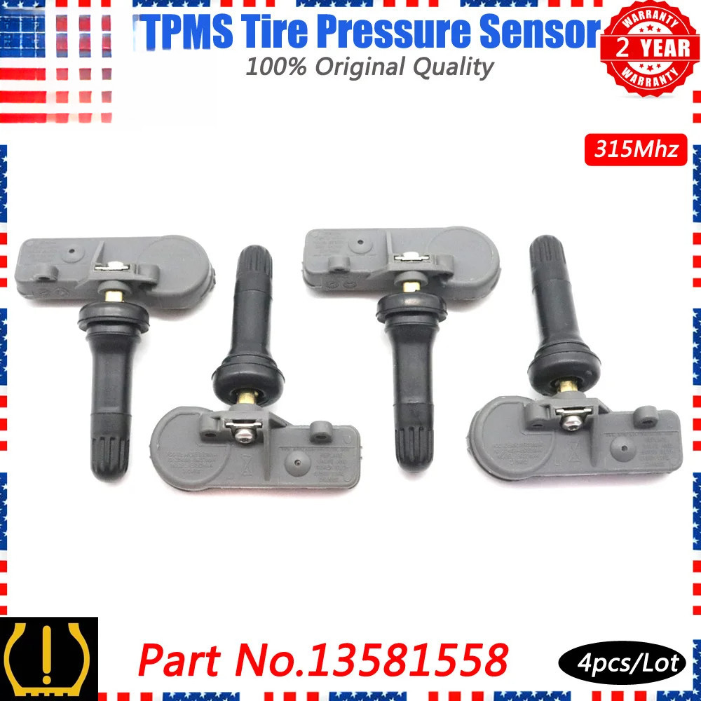 เซ็นเซอร์ตรวจสอบแรงดันลมยาง AutoPpart TPMS 13581558 สําหรับ GMC Yukon ...