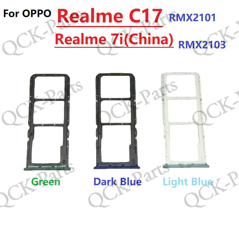 สําหรับ realme 7i (จีน) C17 RMX2101 RMX2103 ซิมการ์ดที่ใส่ถาดเปลี่ยน ...