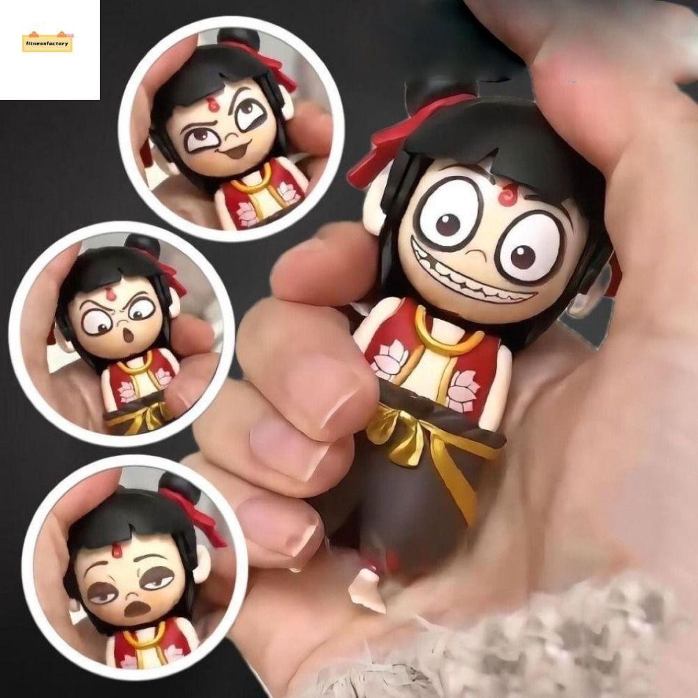 Fitnessfactory NeZha2 ตุ๊กตาเปลี่ยนหน้า, พลาสติกสไตล์จีน NeZha Face ...