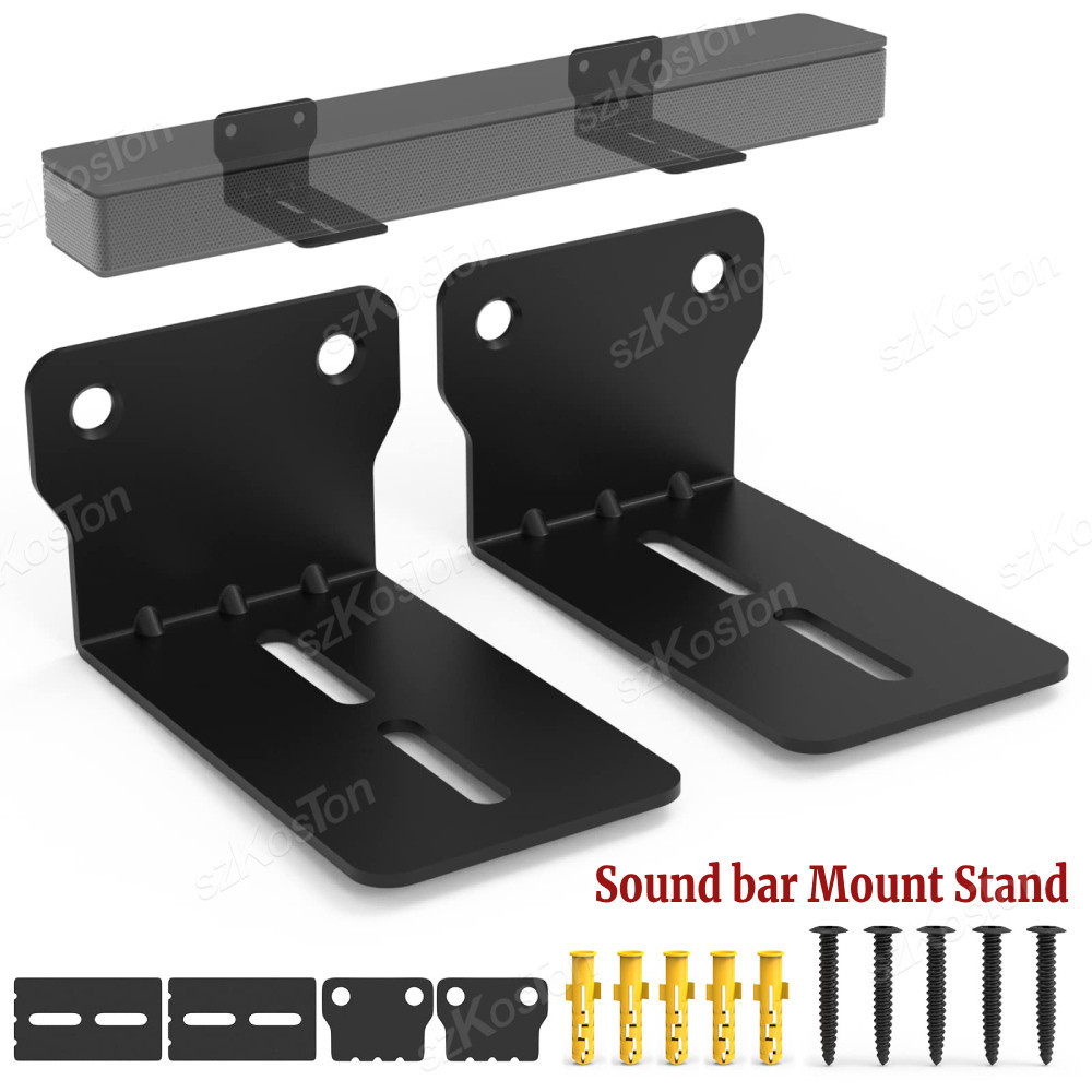 Soundbar Mount Wall Brackets - ติดตั้งง่าย Anti-Drop Universal Sound ...
