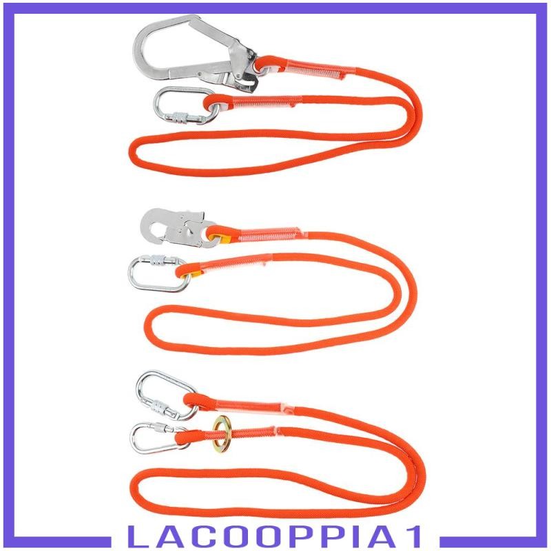 [Lacooppia1] ปีนผากลางแจ้ง Arborist Fall Arrest Lanyard พร้อมตะขอหลังคา ...