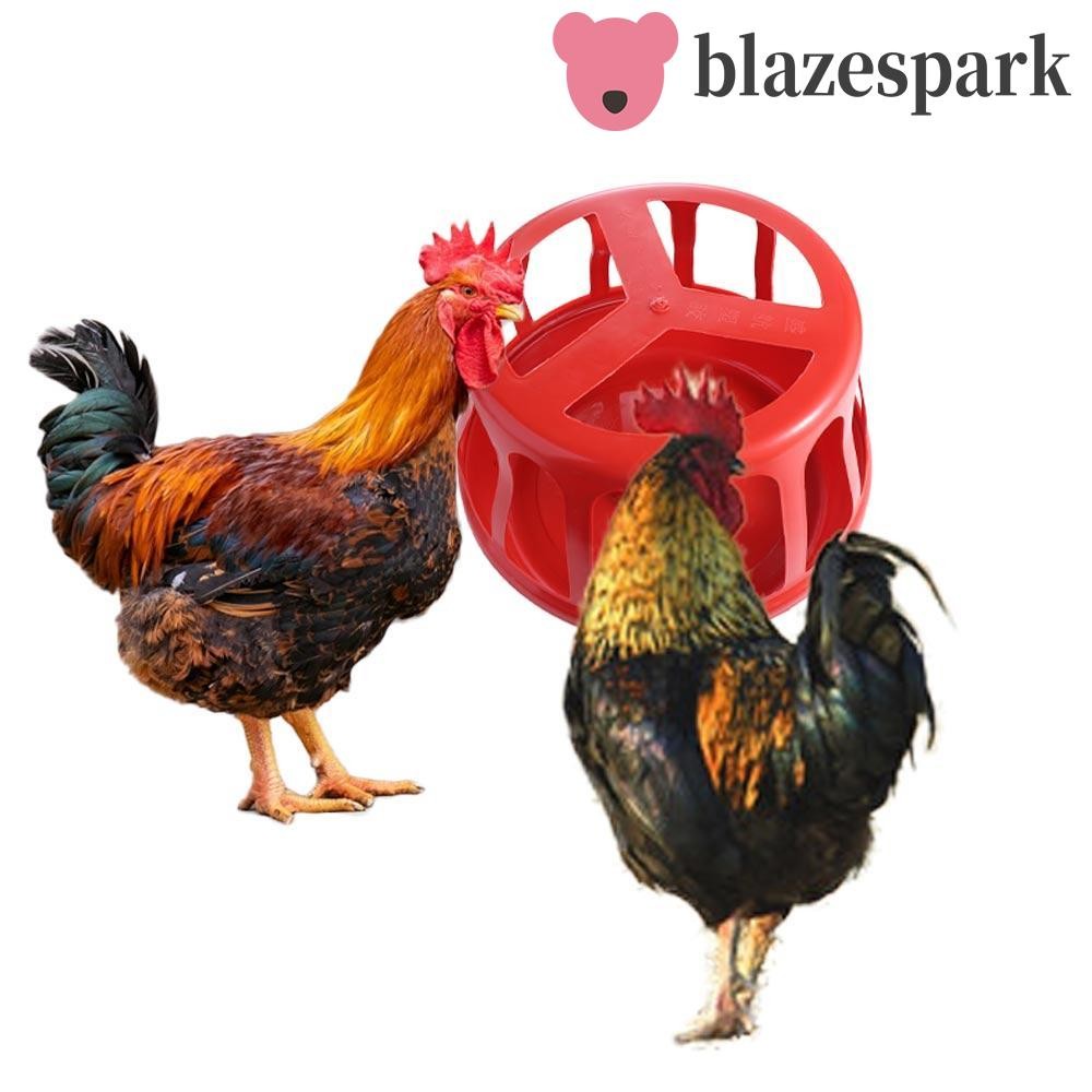 Blazespark ไก่ให้อาหารราง, ถังให้อาหารลูกไก่พลาสติกที่ถอดออกได้, กรงป้อนสัตว์ปีกรอบ Flip-Top ...
