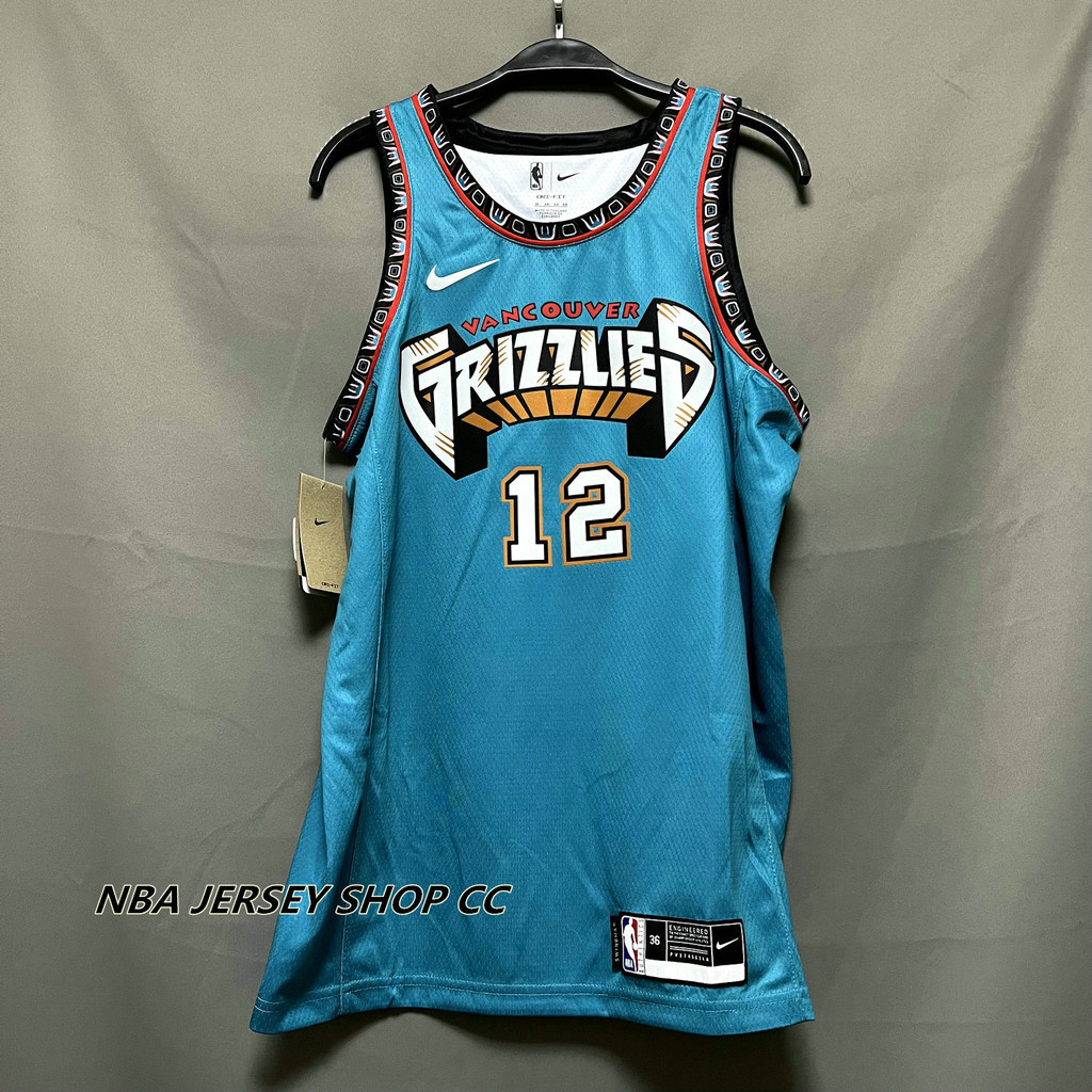 ต้นฉบับใหม่ NBA Memphis Grizzlies #12 เสื้อ Ja Morant Retro Classic ...