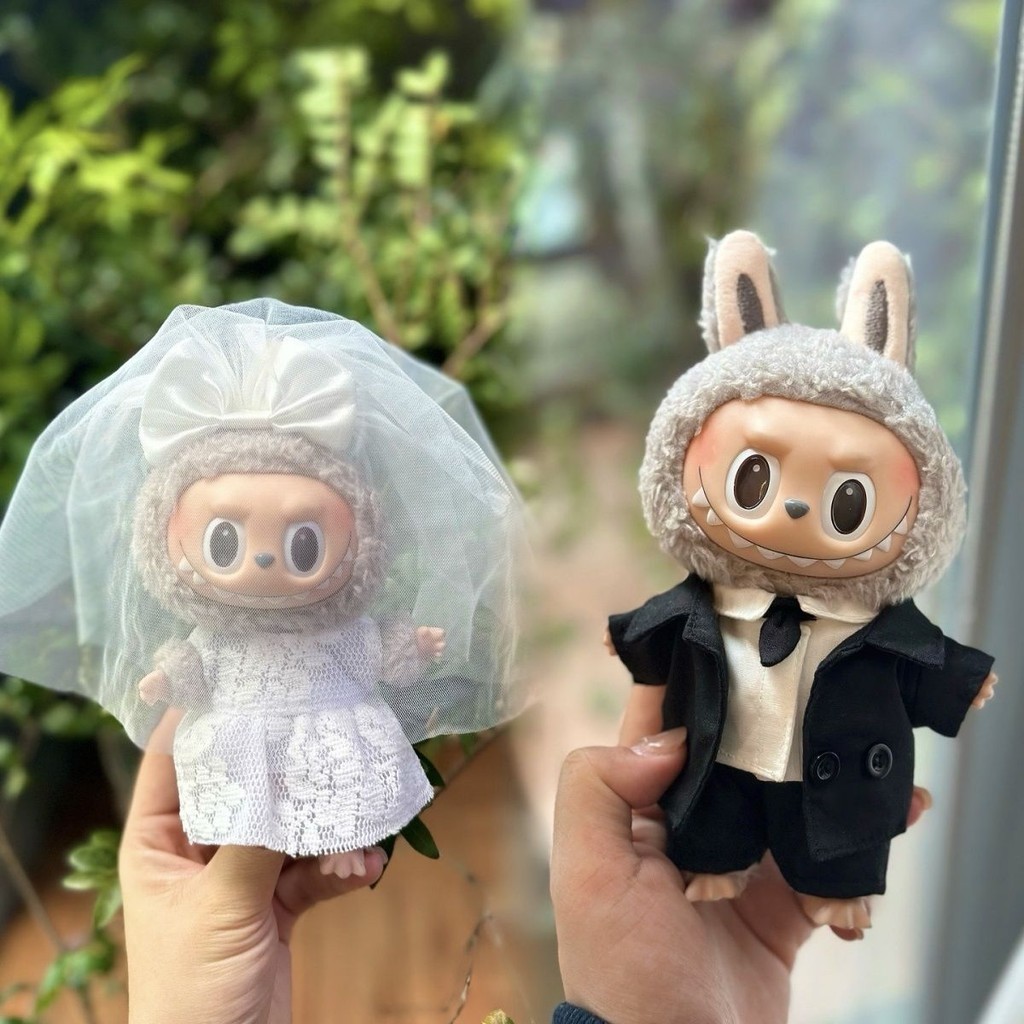 ลาบูบู้ LABUBU labubu macaron ชุดตุ๊กตา เฉพาะชุดไม่รวมตุ๊กต | Shopee ...