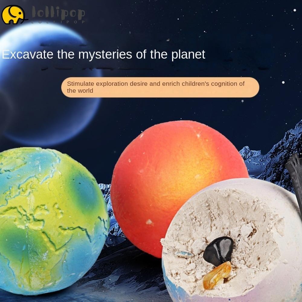 Lollipo1 สํารวจ Planet Dig Kit, Earth คริสตัลขุดของเล ่ น , วิทยาศาสตร ...
