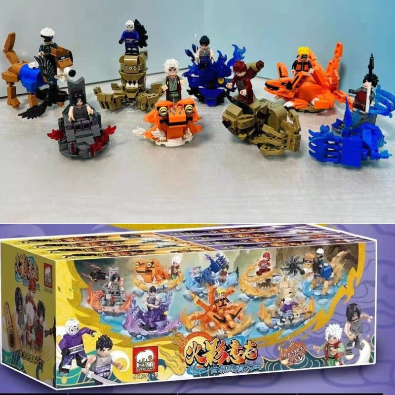 ใช ้ งานร ่ วมกับ Lego Building Blocks Naruto Uchiha Sasuke Itachi ...