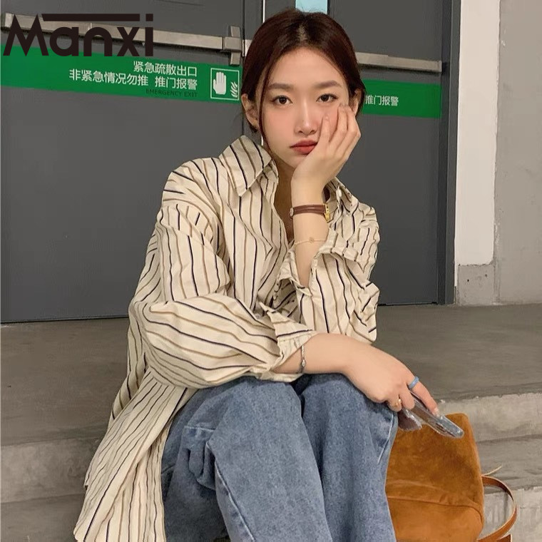 Manxi เสื้อผู้หญิงแฟชั่น เสื้อเชิ้ตผู้หญิง พิเศษ น่าทึ่ง เพศหญิง สร้าง ...