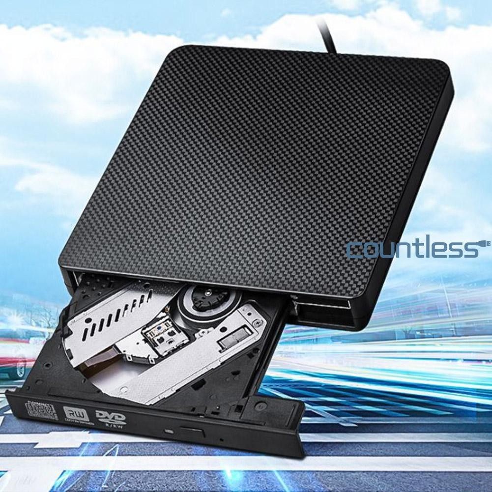 External Enclosure Leather Grain DVD CD-ROM Player Enclosure for Laptop ...