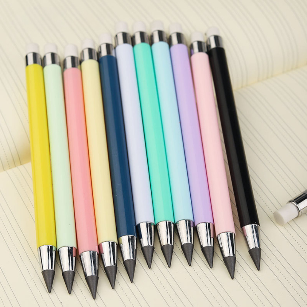 Creative Non Sharpening Eternal Pencil นักเรียน Sketching ภาพวาด HB ...