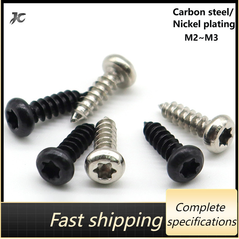 สกรูหัวกระบอก สเตนเลส 304 แบบบาง กันขโมย M2 M2.3 M2.6 M3 | Shopee Thailand