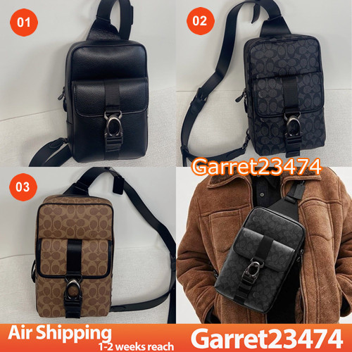 Beck Pack In Signature Canvas CM378 CM380 ผู้ชาย กระเป๋าคาดเอว COAC H ...