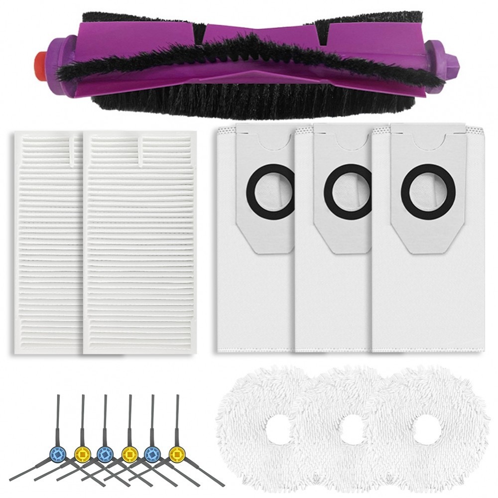 ชุดเปลี ่ ยนครบชุดสําหรับ Midea V12 Main Brush Filter Mop Cloth and ...