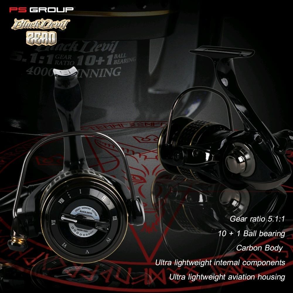 รอก Black Devil Zero รอกสปินนิ่ง มีตั้งแต่เบอร์ 2,000-5,000 บอดี้ ...