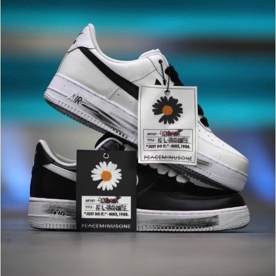 ขzhizhilong Nike G-Dragon Air Force 1 07 paranoise 2.0 little Daisy GD ...