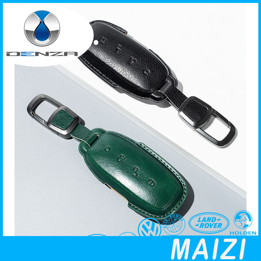 [พร้อม] เคสกุญแจหนังแท้ DENZA D9 สำหรับรถยนต์ Tengshi BYD DENZA EV ที่ ...