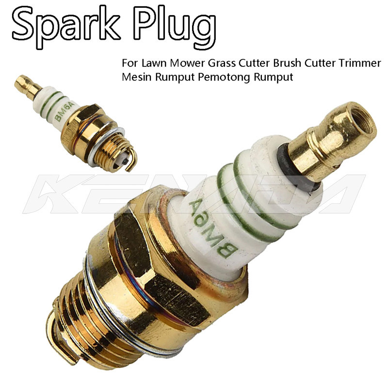Bm6a Spark Plug สําหรับ 2 จังหวะเครื่องยนต์มอเตอร์เครื่องตัดหญ้าเครื่อง ...