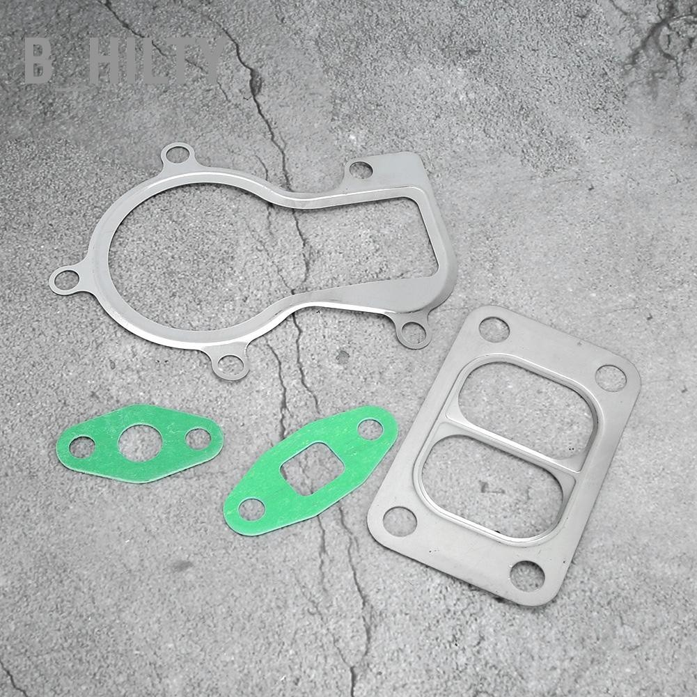 B_HILTY ชุดปะเก็นเทอร์โบสแตนเลสเหมาะสำหรับ Holset HX35 HX35W Oil Inlet ...