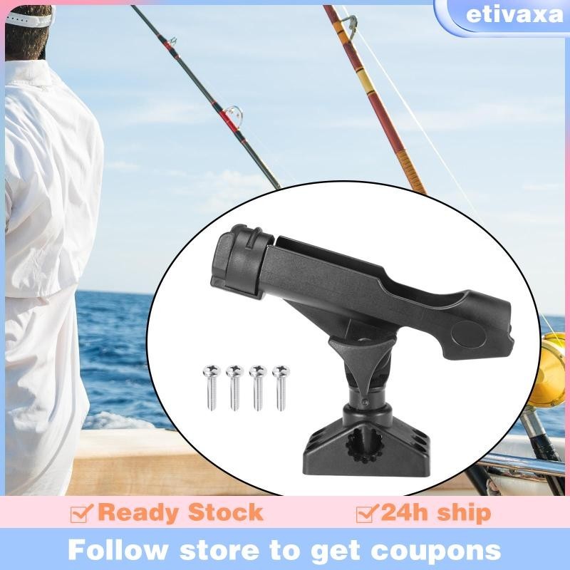 [Etivaxa] Boat Fishing Rod Holder,Clamp on Rod Holder, ชั้นวางเบ็ดตกปลา ...